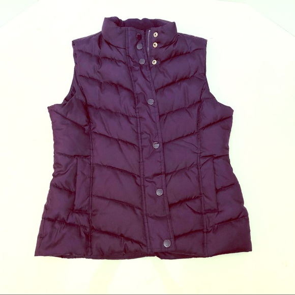 GAP | Jackets & Coats | Gap Size 6 Puffer Vest Purple | Poshmark
